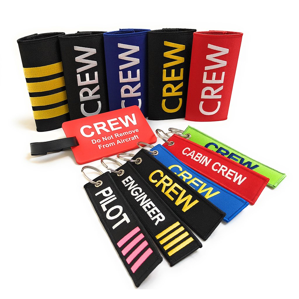 Crew Tags and Custom Keychains - Aviamart®