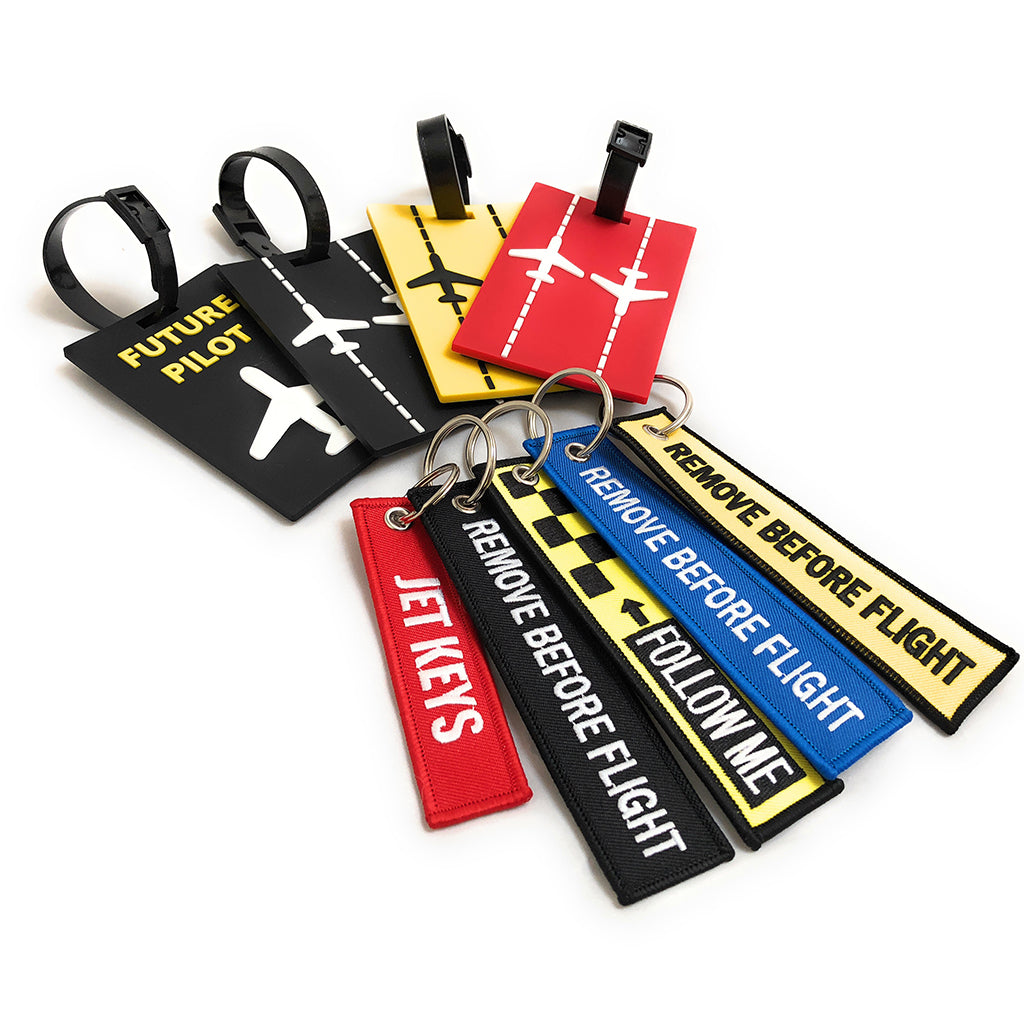 Aviation Inspired Luggage Tags and Keychains | Aviamart