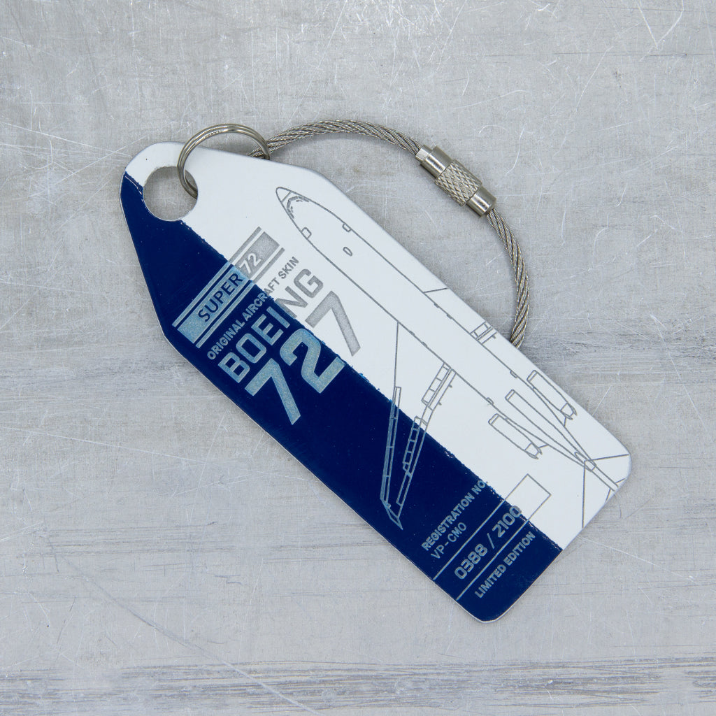 Aviationtag Boeing 727 - Bi-Colour (VIP) Reg. VP-CMO