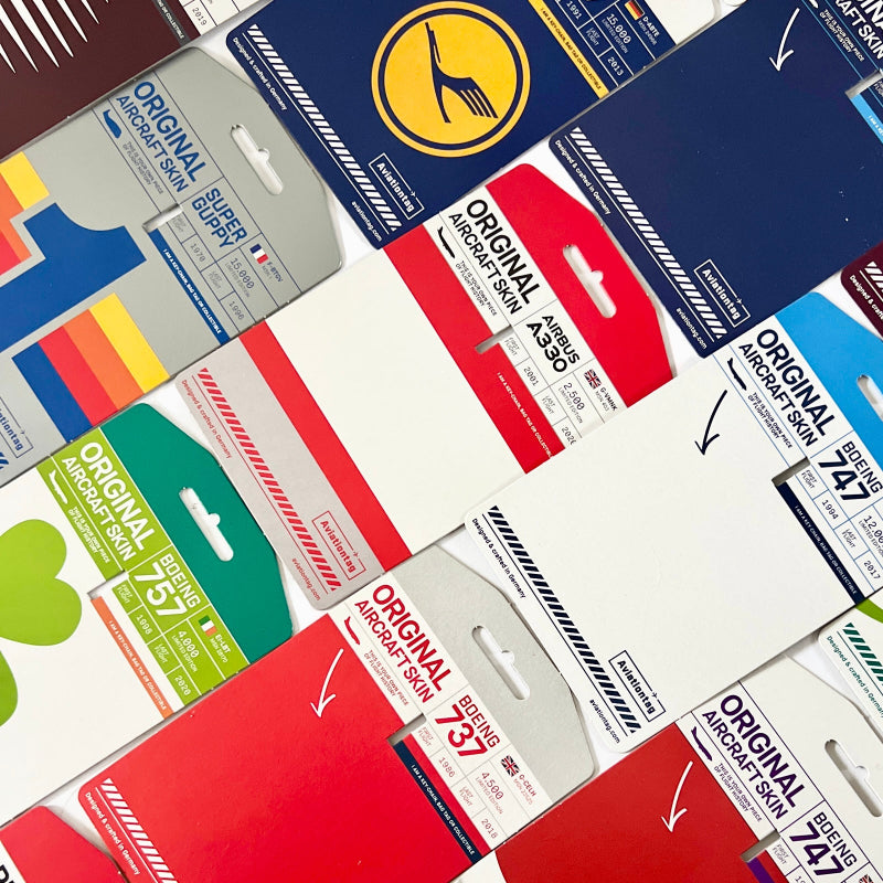 Replacement Backing Cards for Aviationtags - Aviamart.com