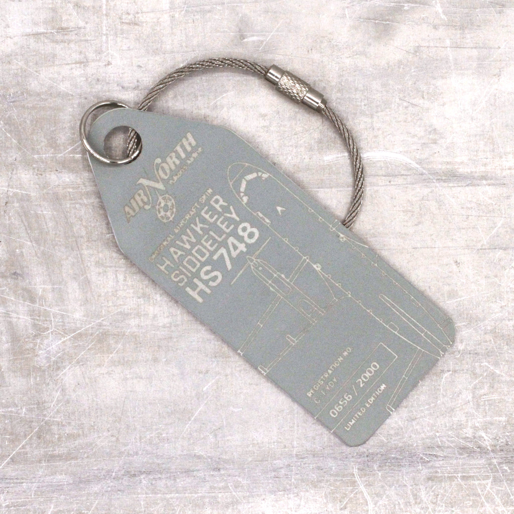 Aviationtag Air North Hawker Siddeley HS748 - Grey - C-FYDY