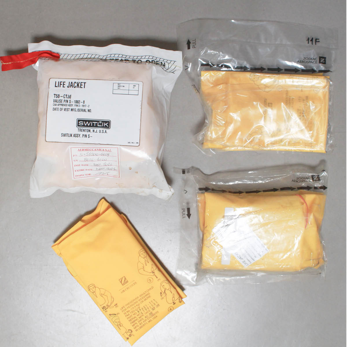 Genuine Aircraft Life Jacket - Aviation Gifts - Aviamart.com