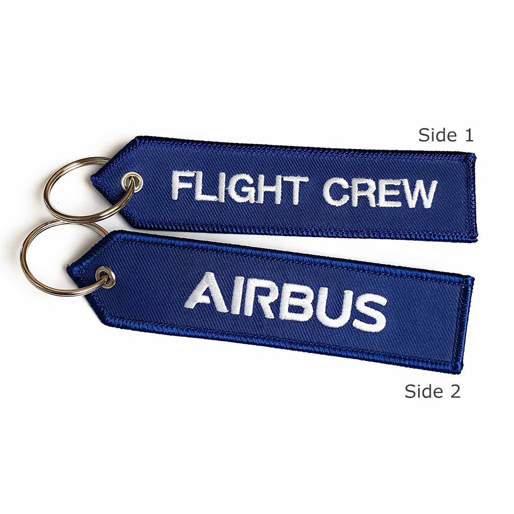 Airbus "Flight Crew" Keychain - Navy/White | Aviamart.com