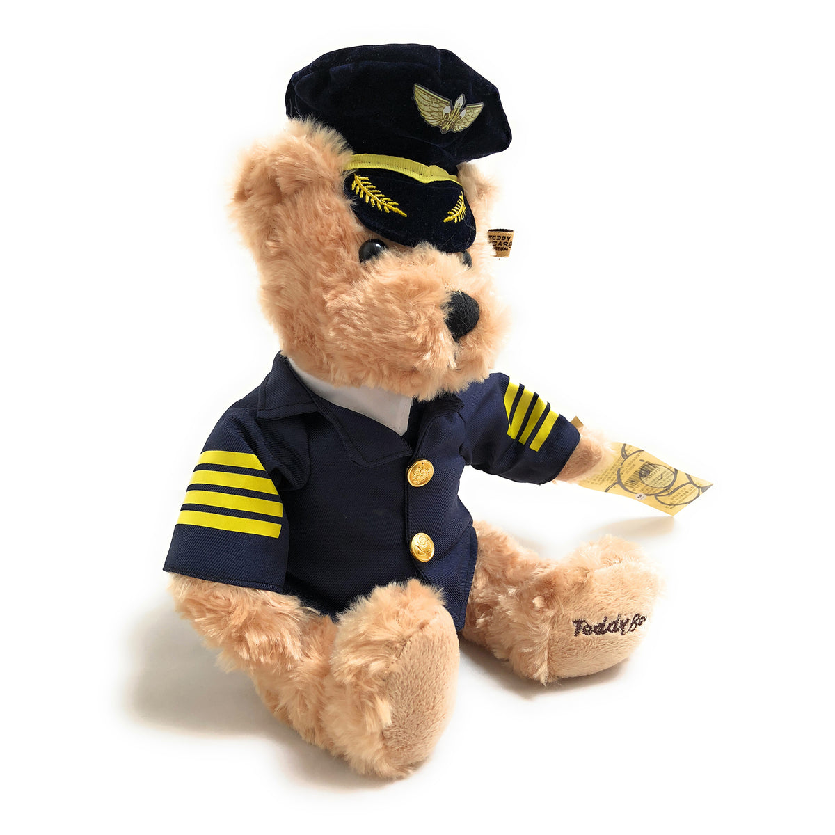 Airline Captain Stuffed Pilot Bear - Small 25cm | Aviamart.com