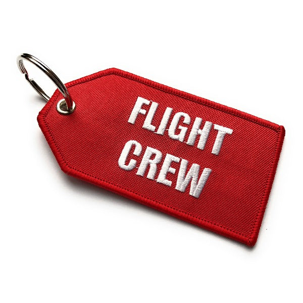 Flight Crew / Do Not Remove From Aircraft Medium Red Tag