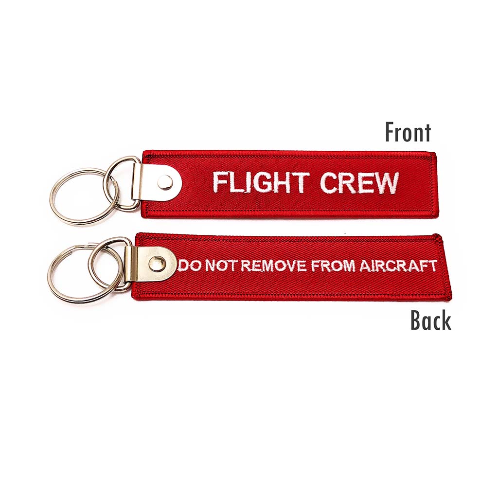 Premium Embroidered Flight Crew Luggage Tag | Aviamart®
