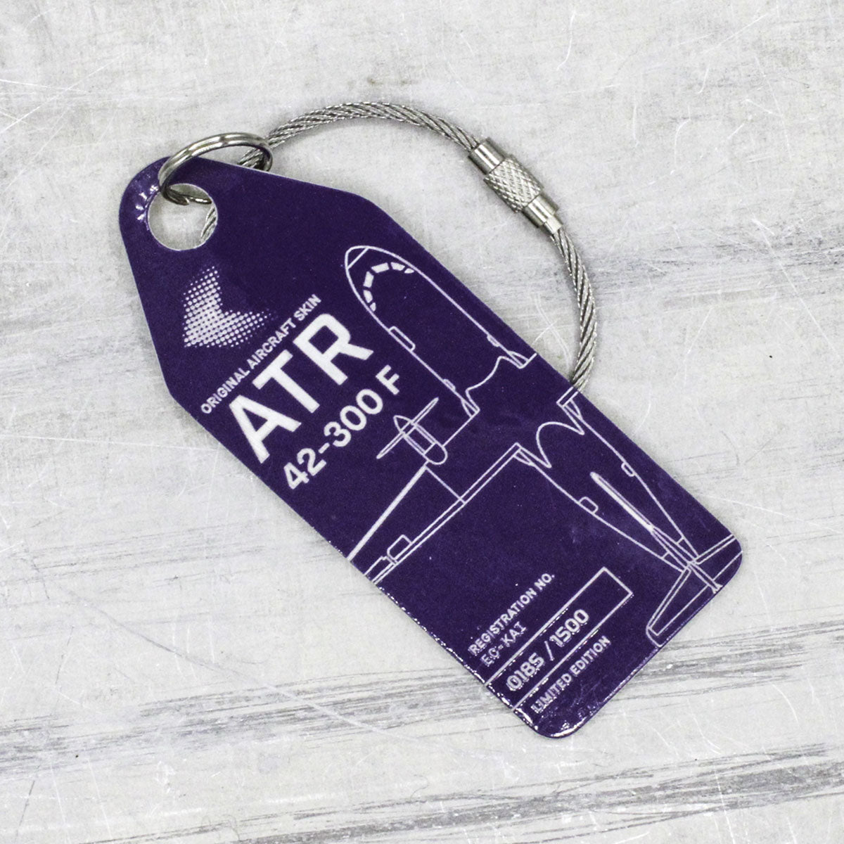 Aviationtag Fedex ATR 42-300F in Purple (EC-KAI) - Aviamart