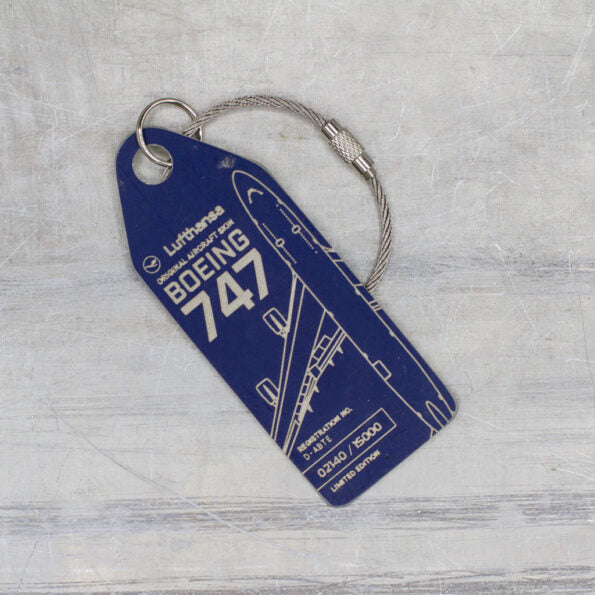 Aviationtag Lufthansa B747 in Blue (D-ABTE) - Aviamart